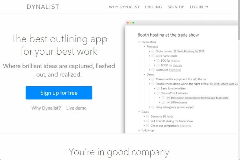 思考整理に役立つアウトライナーアプリ「Dynalist」の使い方・始め方を解説！